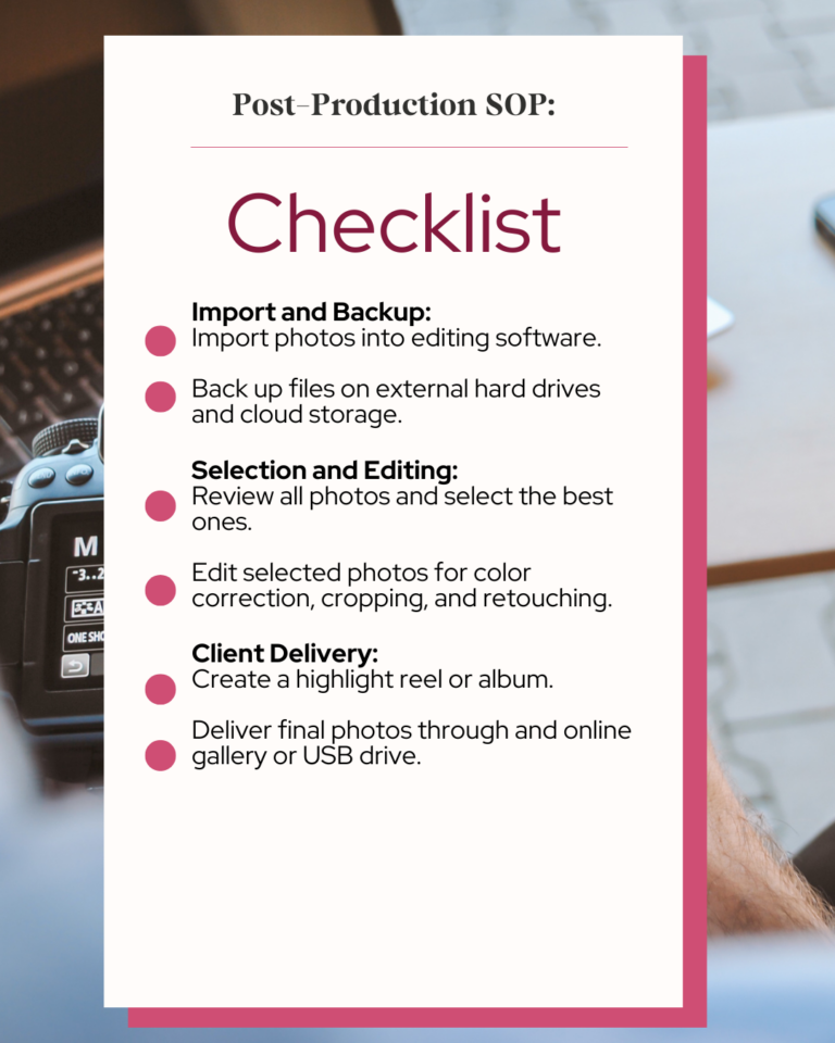 Effective SOPs for Wedding Business Success - Boda Bliss